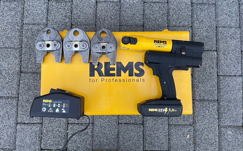 Zaciskarka do rur Rems Mini Press ACC 22V PEX U16 - 12732744719 ...