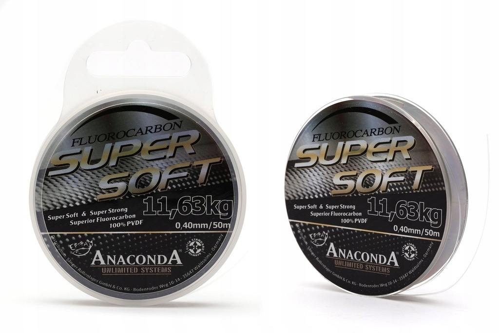 FLUOROCARBON ANACONDA SUPER SOFT 0,50mm/50m - 10848862143 - oficjalne archiwum Allegro