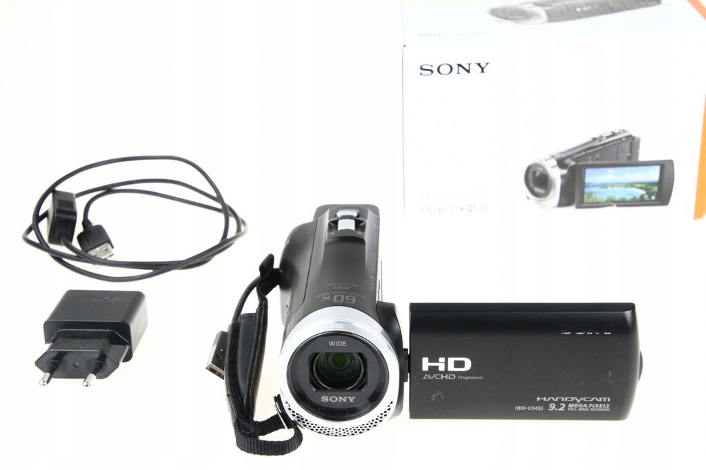 Kamera Sony HDR-CX450 Full HD - 13952406054 - oficjalne archiwum Allegro