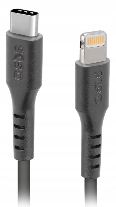 Купить SBS Lightning — кабель USB C, 1 м, черный: отзывы, фото и ...