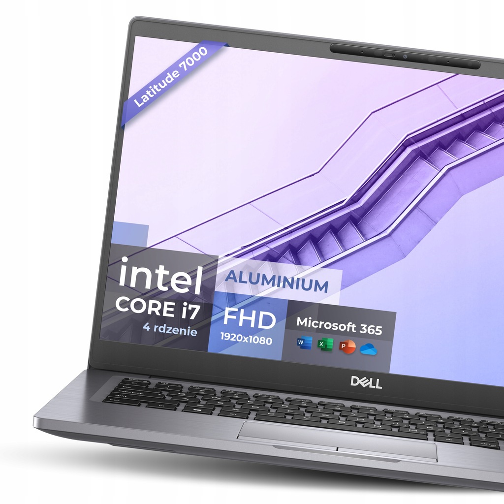 Dell Latitude 14 7400 Intel Core i7 4×4,8GHz ze szczotkowanego ...