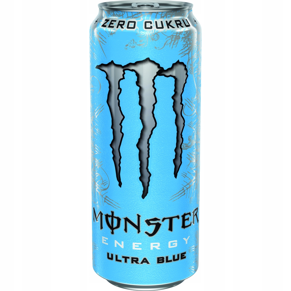 Monster energy ultra blue energetyk napój 500ml - 13346996332 ...