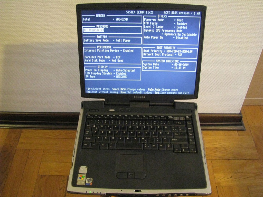 Laptop Toshiba Satellite Pro 2100 - 7921037746 - oficjalne archiwum Allegro