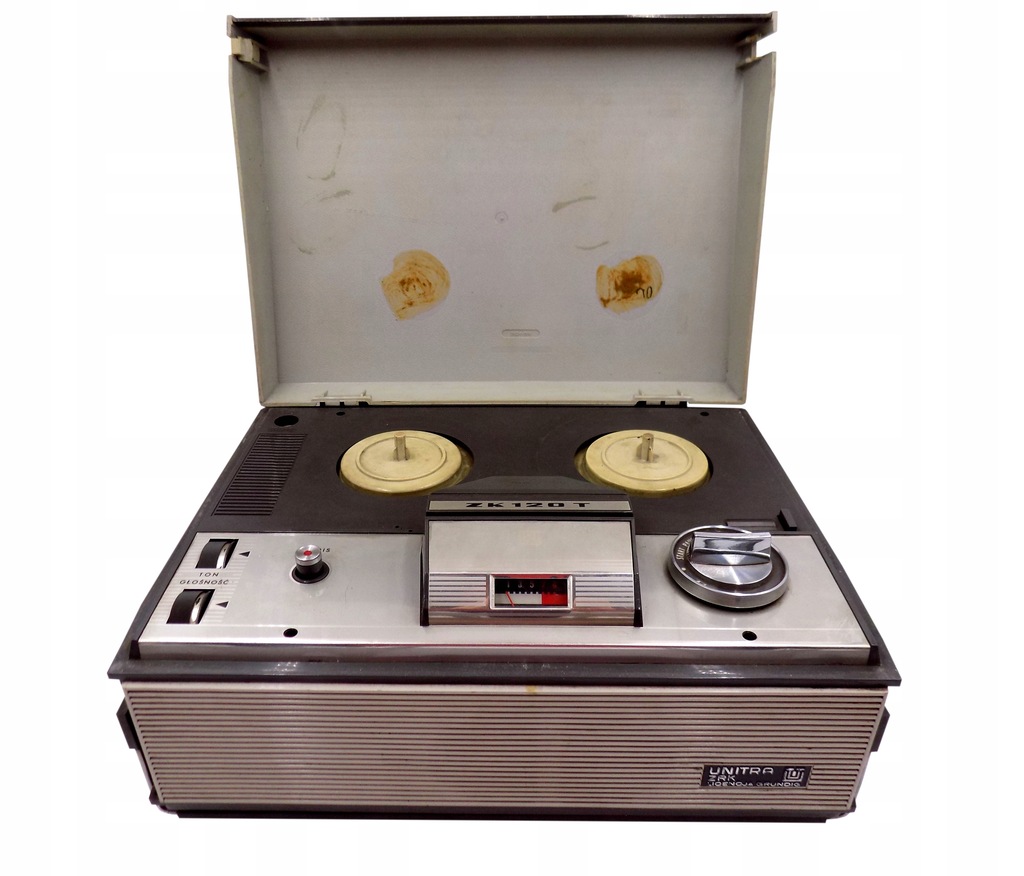 Magnetofon szpulowy KASPRZAK ZK 120T + taśma - 12682618532 - oficjalne ...