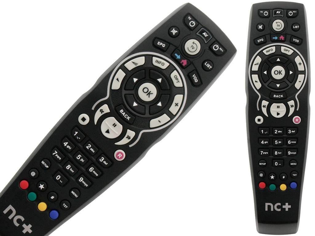 Oryginalny pilot uniwersalny do dekodera NC+ - 12348850599 - oficjalne ...