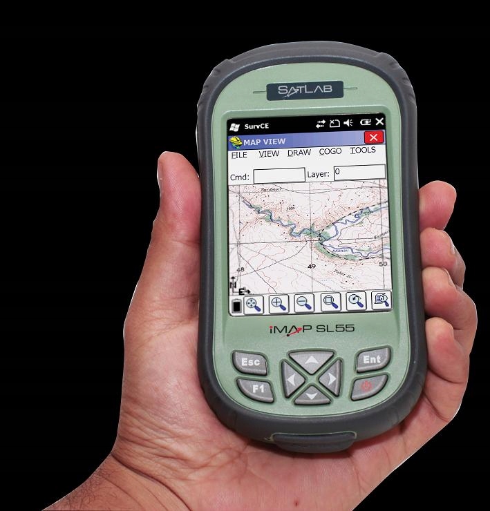 SATLAB SL55 rejestrator/kontroler GPS/GNSS WiFi BT - 7757031187 ...