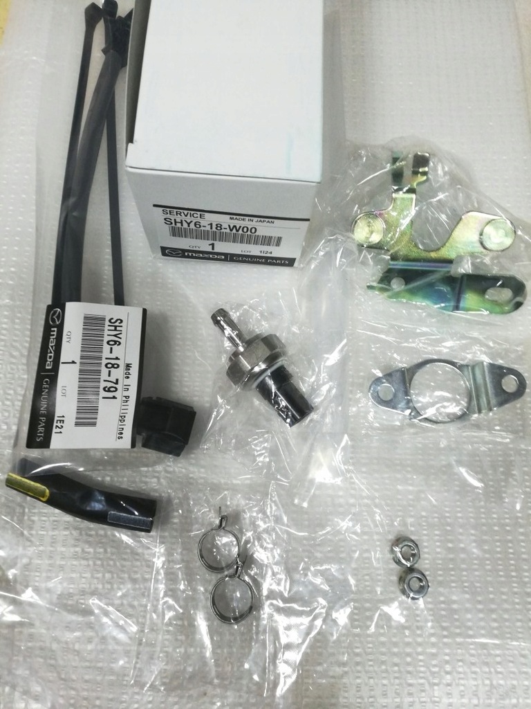 CZUJNIK CIŚNIENIA SPALIN OE MAZDA 3 6 CX5 2,2d SHY618W00 NOWY MADE IN ...