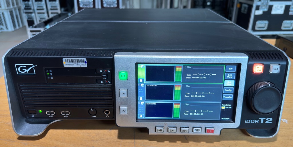 GRASS VALLEY T2 Express, Pro Intelligent Digital Disk Recorders 2x2TB ...