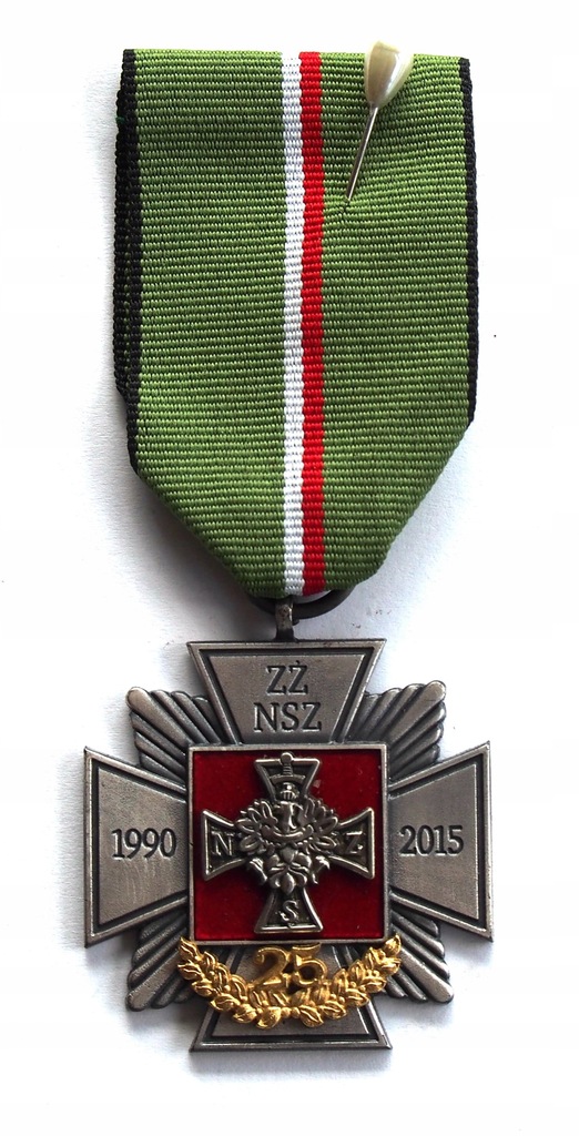 krzyż ZASŁUGI ZŻ NSZ - Narodowe Siły Zbrojne - 12562939014 - oficjalne ...