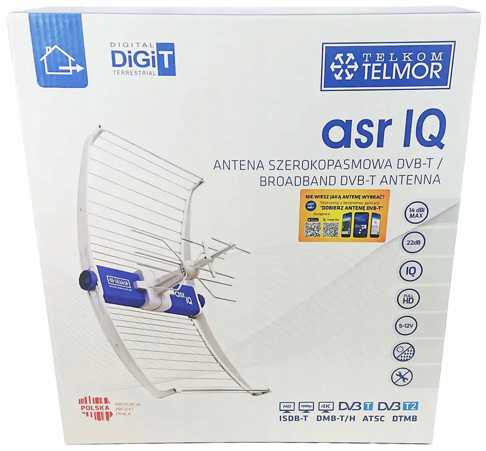 TELMOR ASR IQ antena naziemna telewizja cyfrowa DV - 12674031150 ...