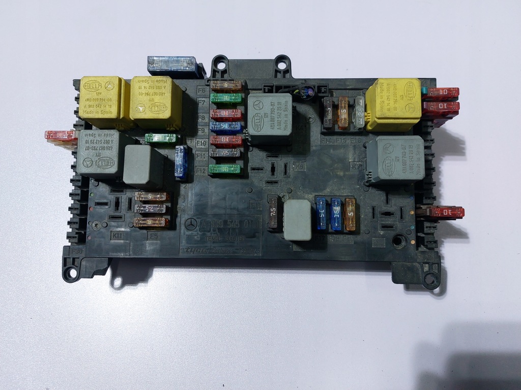 STEROWNIK SKRZYNKA BEZPIECZNIKÓW VITO A6395450101 - 12081376395 - oficjalne archiwum Allegro