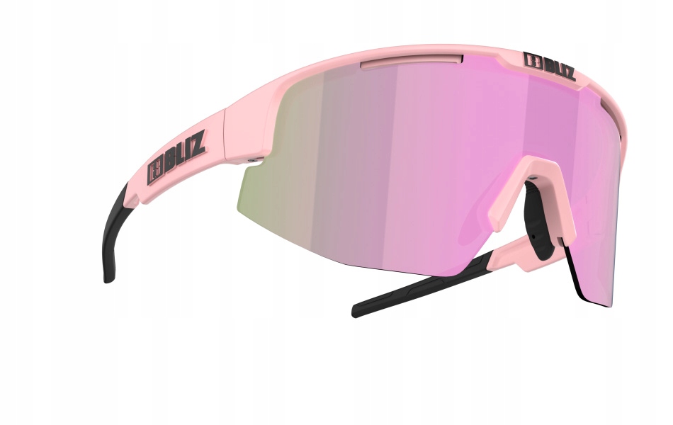 Bliz Matrix Powder Pink - Okulary na rower, do biegania, różowe, 2024 ...