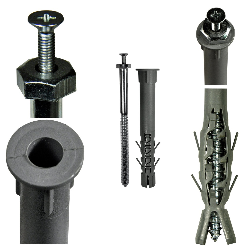 EBZ 12x160 M4 kołek rozporowy do styropianu EBOLT - 9032247771 - oficjalne archiwum Allegro