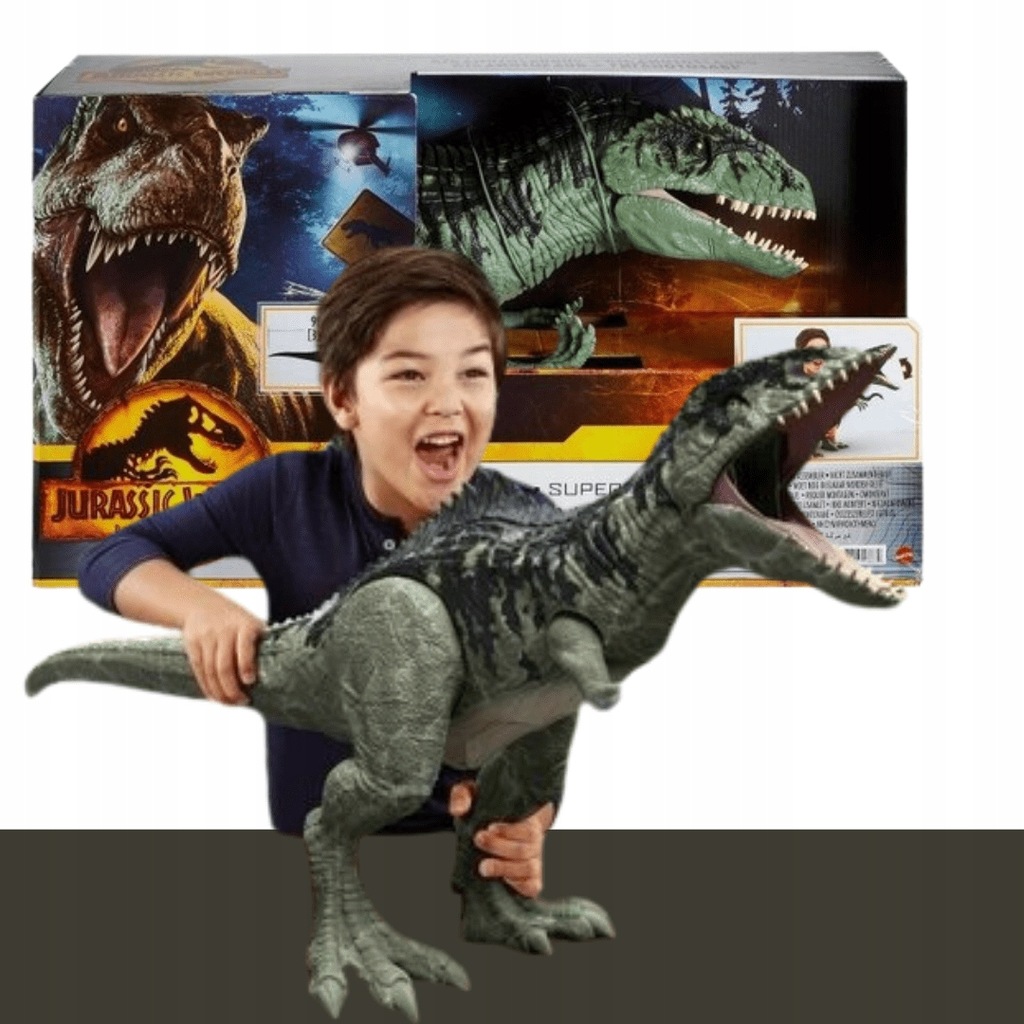 Mattel Jurassic World Kolosalny Dinozaur Gwd68 12537424112 Oficjalne Archiwum Allegro