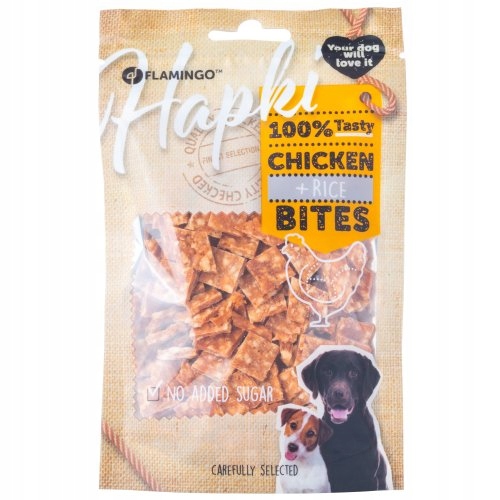 Flamingo Chicken Rice Bites 85g przysmaki trening - 12649501841 ...