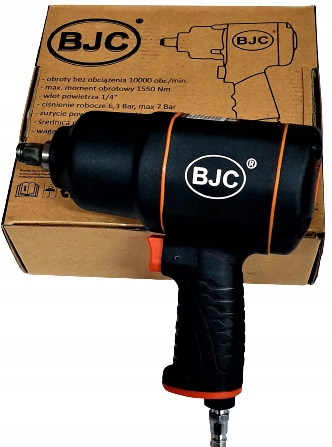 KLUCZ UDAROWY DO KÓŁ PNEUMATYCZNY 1/2 CALA 1550Nm - 11442240892 - oficjalne archiwum Allegro