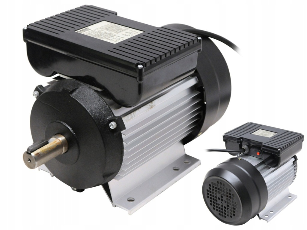 SILNIK ELEKTRYCZNY JEDNOFAZOWY 3kW 2880 obr/min - 8964637781 - oficjalne archiwum Allegro