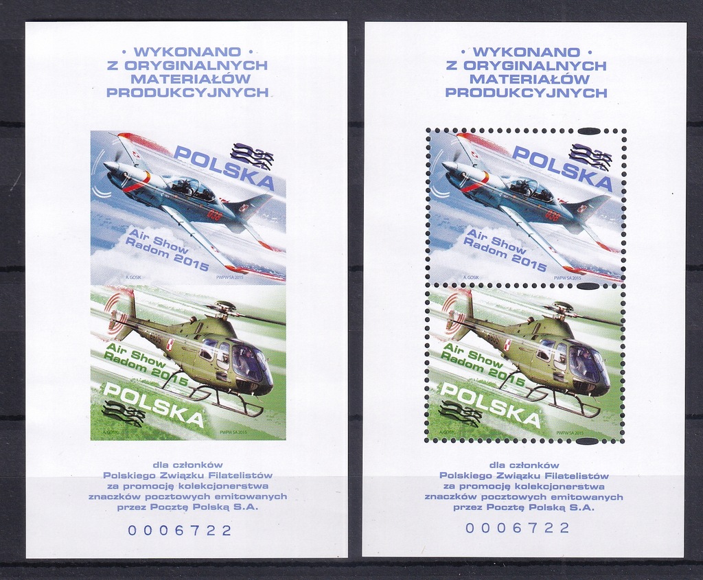 Fi 4631-4632 ND A+B, stan **, 2015r. E856 - 15737472340 - oficjalne ...