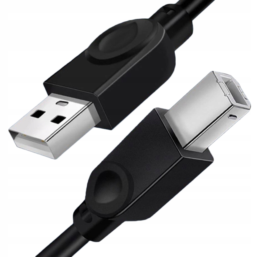 KABEL USB 5M Przewód DRUKARKI HP CANON EPSON XEROX - 9879492700 ...