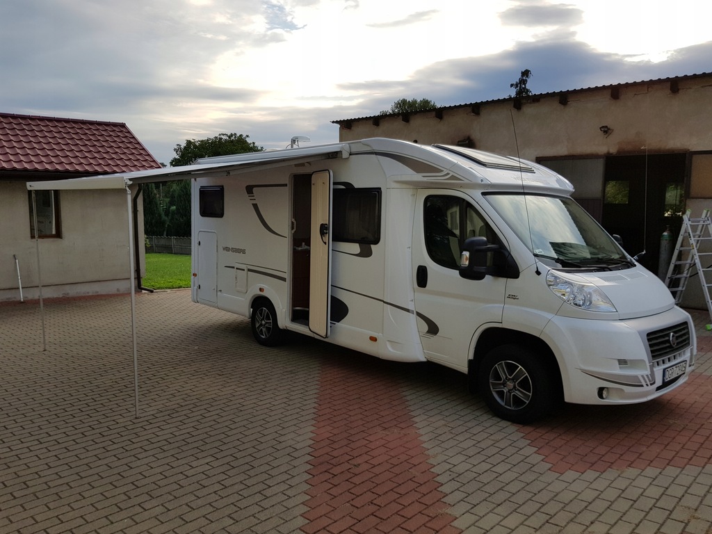 Kamper Weinsberg Knaus, Fiat Ducato, wersja zimowa - 8456292625 - oficjalne archiwum Allegro