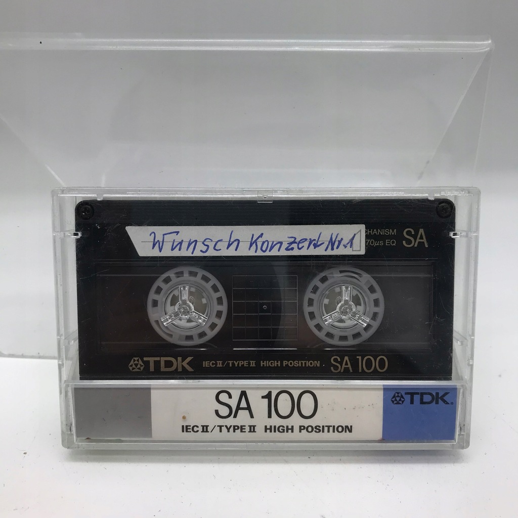 Kaseta - Kaseta magnetofonowa TDK SA 100 - 12575730997 - oficjalne archiwum Allegro