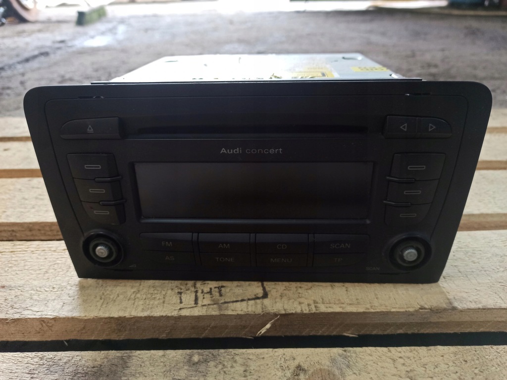 ROZKODOWANE RADIO AUDI A3 8P CONCERT 2DIN + PIN - 12192558065 - oficjalne archiwum Allegro