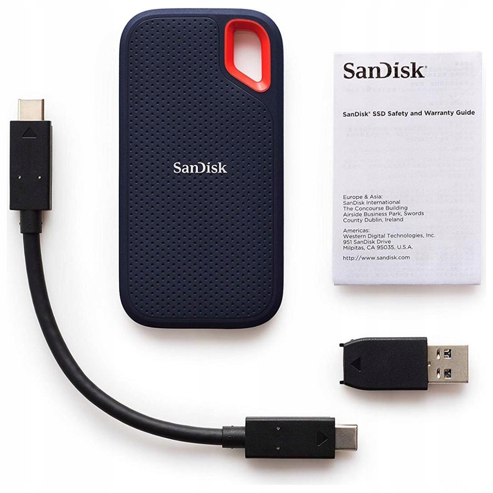 Dysk zewnętrzny SanDisk Extreme Portable SSD 500GB - 9066357955 ... Dysk zewnętrzny SanDisk Extreme Portable SSD 500GB - 9066357955 ...