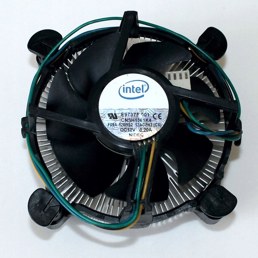 Oryginalny Intel BOX cooler wentylator s775 4-pin - 12153910238 ...