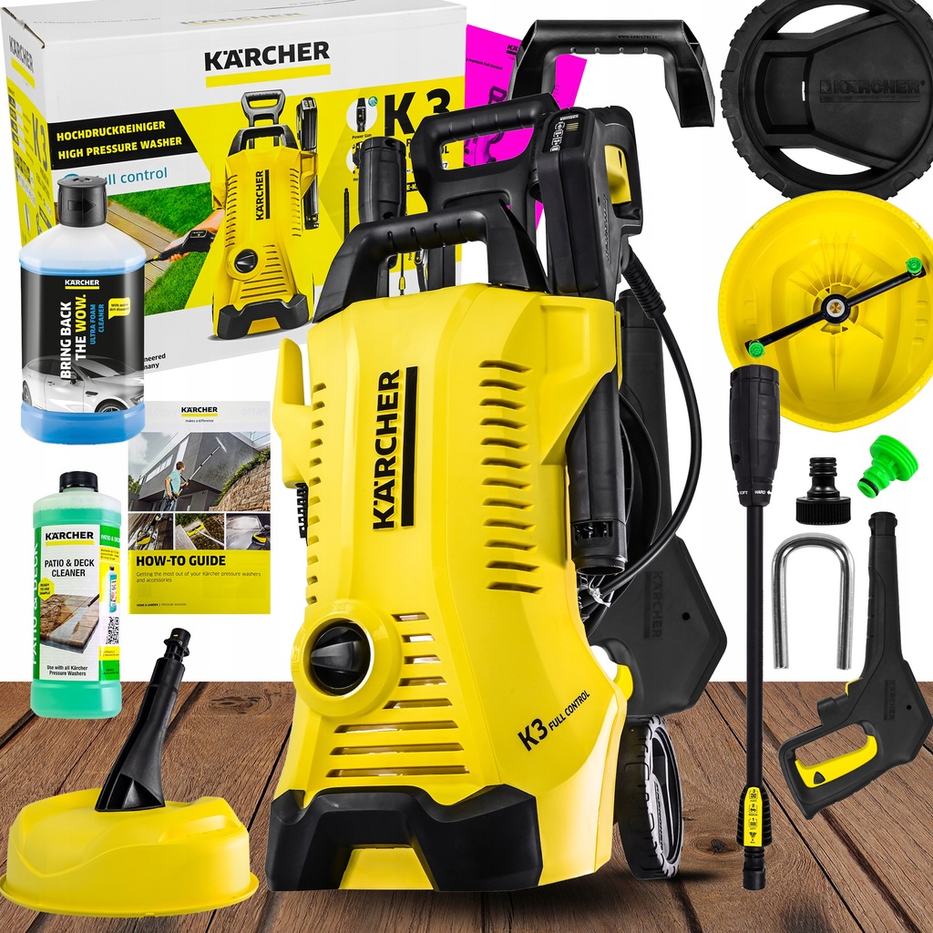 NAJMOCNIEJSZA MYJKA CISNIENIOWA KARCHER K3 PREMIUM - 13502572491 - oficjalne archiwum Allegro