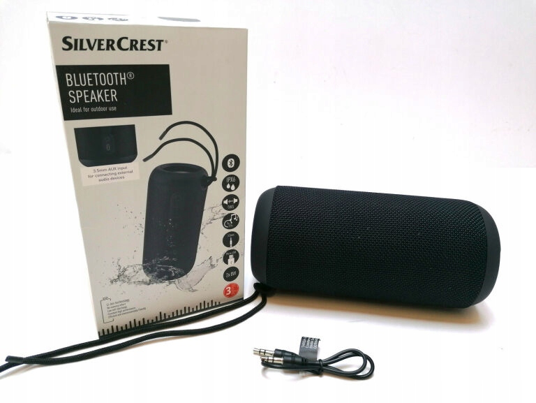 GŁOŚNIK BLUETOOTH SILVERCREST CZARNY - 11850949859 - oficjalne archiwum ...