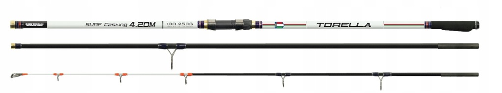 Wędka morska Mistrall Torella Surf Casting 100-250 g 155 cm - 450 cm ... Wędka morska Mistrall Torella Surf Casting 100-250 g 155 cm - 450 cm ...