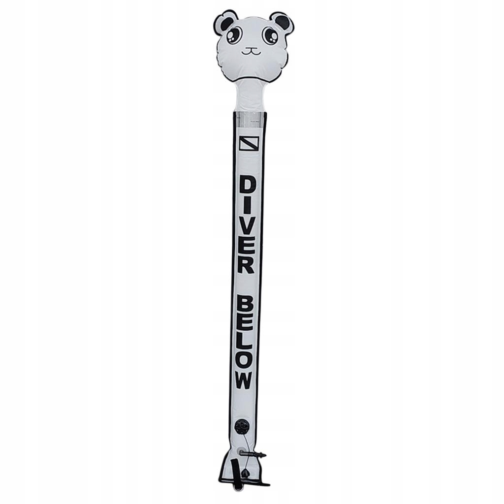 Diver Below Reflective Safe Sausage Surface Marker Buoy SMB Signal Tube ...