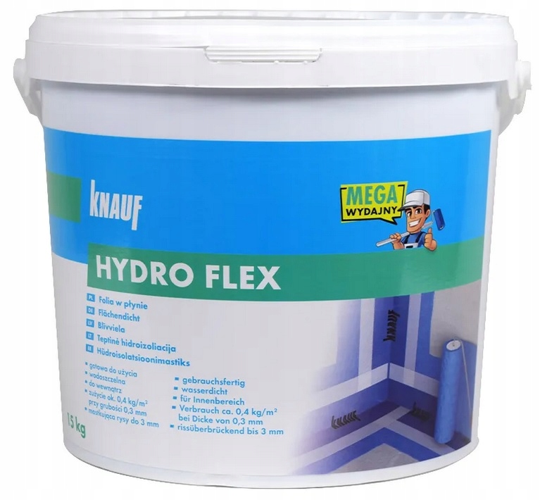 KNAUF HYDROFLEX FOLIA W PŁYNIE 528256 15KG - 11433465925 - oficjalne ...