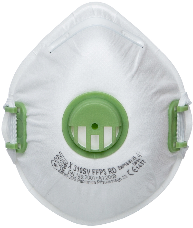 MASKA FFP3 MASECZKA OCHRONNA ANTYWIRUSOWA MEDYCZNA - 9758241889 ...