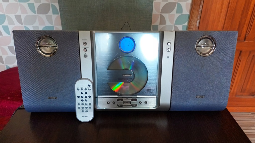 Wieża Philips MC230 z pilotem Sprawdź!!! - 12637879954 - oficjalne archiwum Allegro