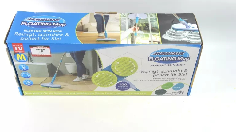 HURRICANE FLOATING MOP-ELEKTRYCZNY MOP OBROTOWY - 12526066458 ...