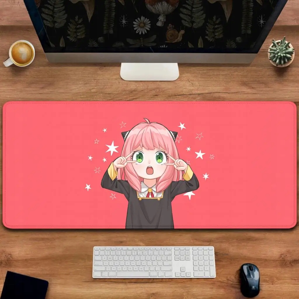 Anya Forger Mouse Pads Spy X Family Deskmat Gaming Mat Desk Pad Cartoon ...