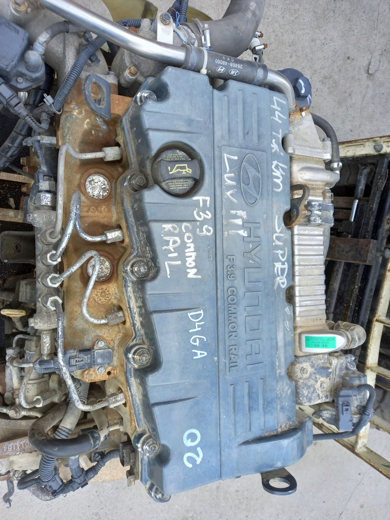SILNIK KOMPLETNY HYUNDAI D4GA F 3.9 COMMON RAIL - 12692434888 ...