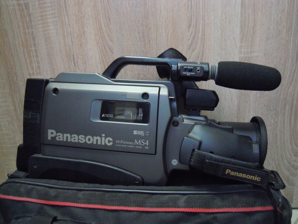 KAMERA VHS PANASONIC NV-MS4 F-VAT WAWA - 7884165269 - oficjalne ...