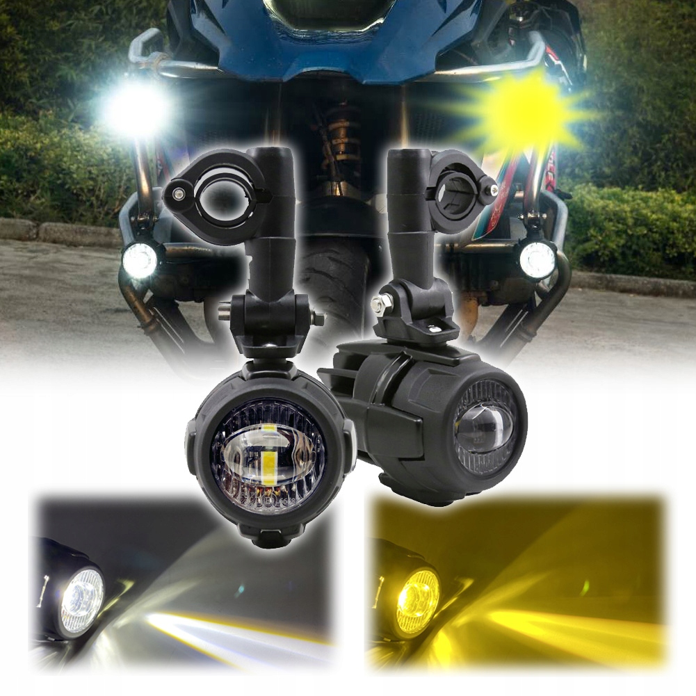 Halogeny motocyklowe 4LED E9 BMW R1200GS/ADV 30V - 10959544552 ...