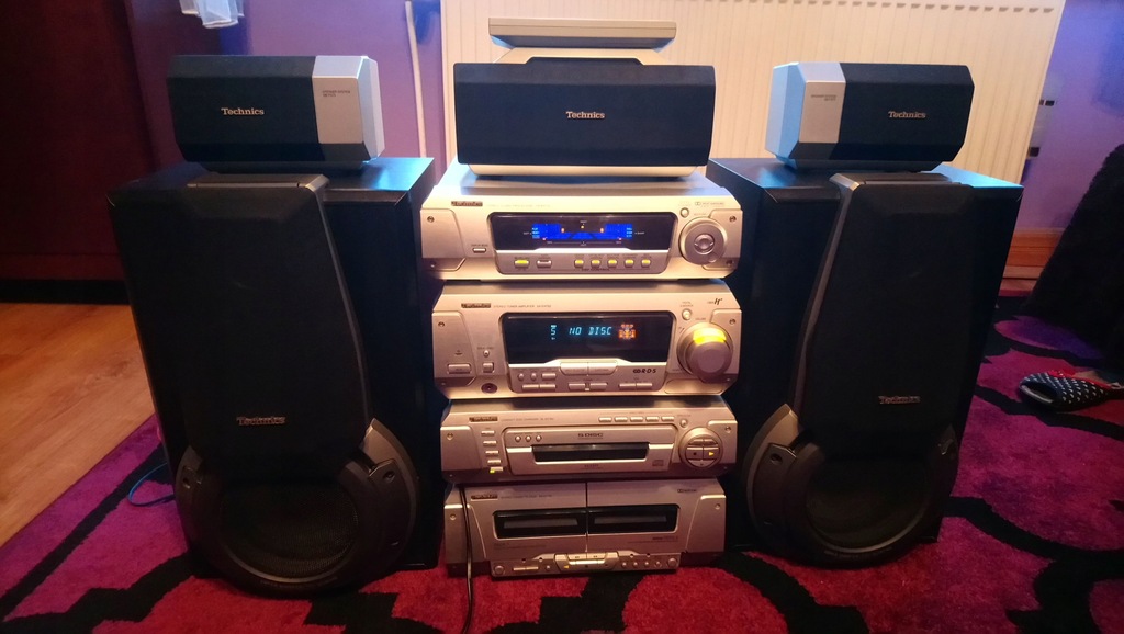 WIEŻA TECHNICS SH-EH760 PRO LOGIC - 8056983822 - oficjalne archiwum Allegro