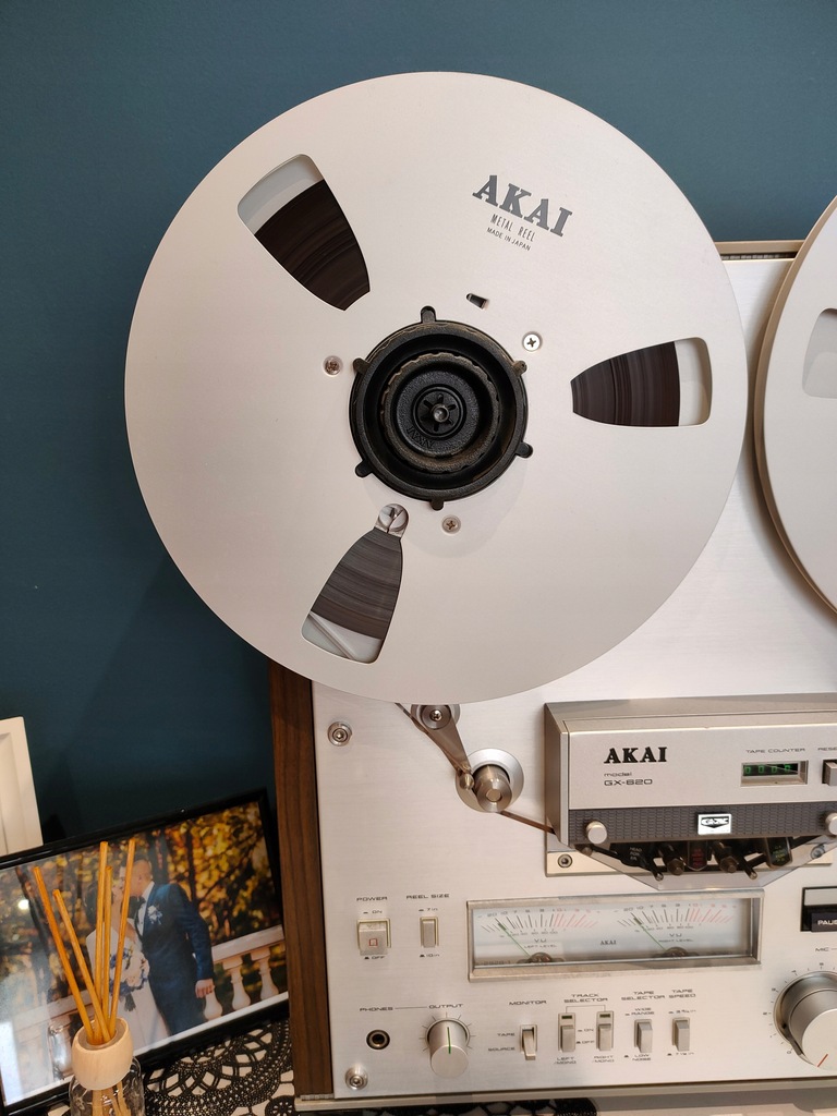 Magnetofon szpulowy Akai GX 620 srebrny - 12898138157 - oficjalne archiwum Allegro