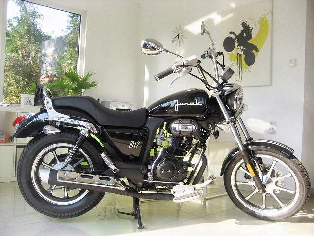 Motocykl chopper Junak M12 125 KASK gratis KRAKÓW - 7425073597 ...
