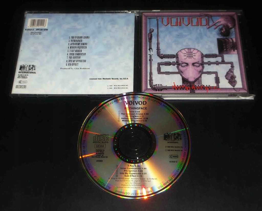 VOIVOD- Nothingface ( NOISE REC.89 Rare ! ) - 13024839250 - oficjalne ...