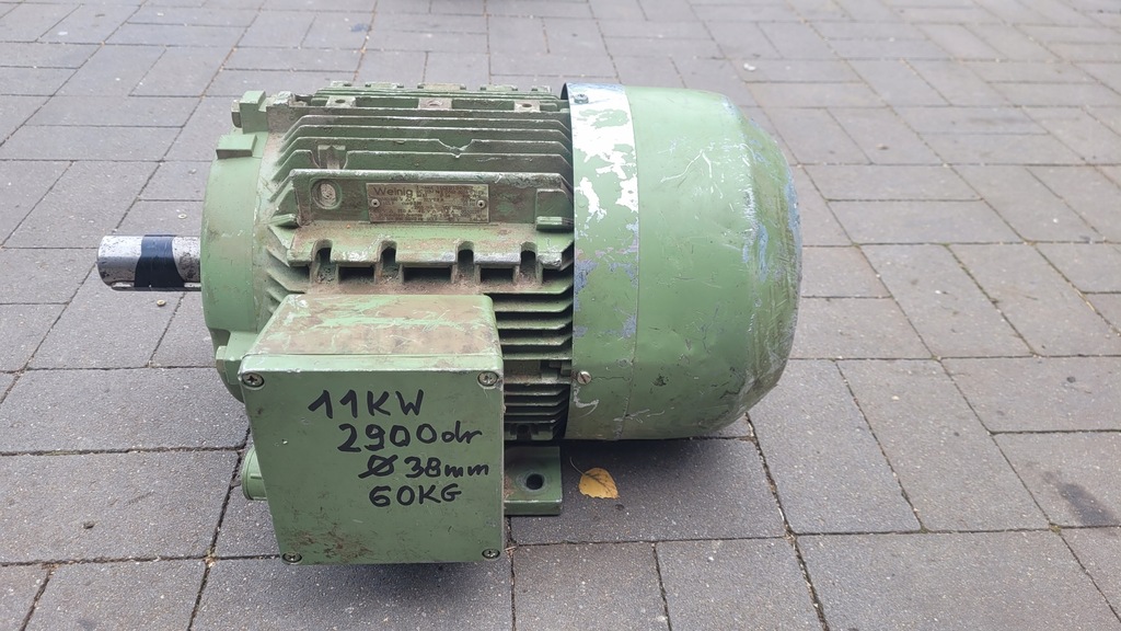 Silnik elektryczny ABB 11KW 2800 2900 obrotów - 13277093977 - oficjalne archiwum Allegro