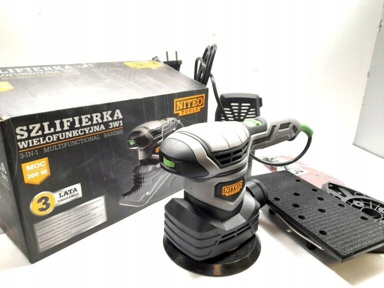 SZLIFIERKA WIELOFUNKCYJNA NITEO TOOLS - 11858712018 - oficjalne archiwum Allegro