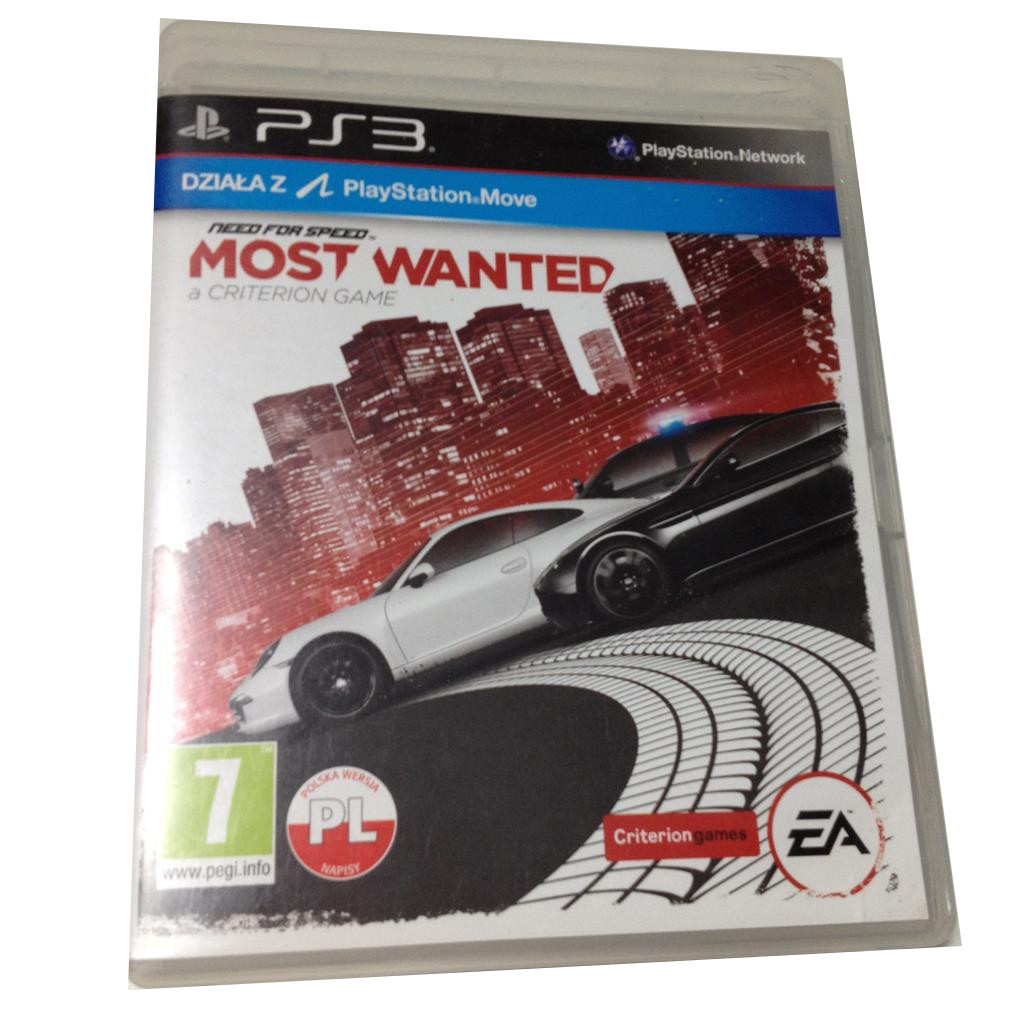 Need for Speed Most Wanted PS3 3xPL - 17164486637 - oficjalne archiwum ...