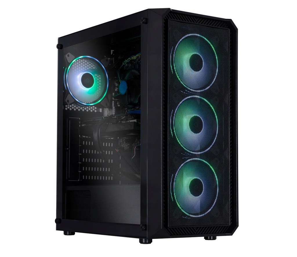 Komputer gamingowy Silver Monkey X Battlestation i5-10400F 16GB RTX4060 ...