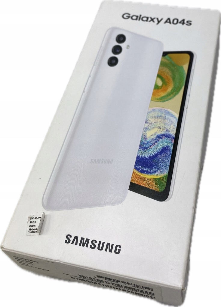 Samsung Galaxy A04s SM-A047M 3/32GB DS White - 13781028788 - oficjalne ...