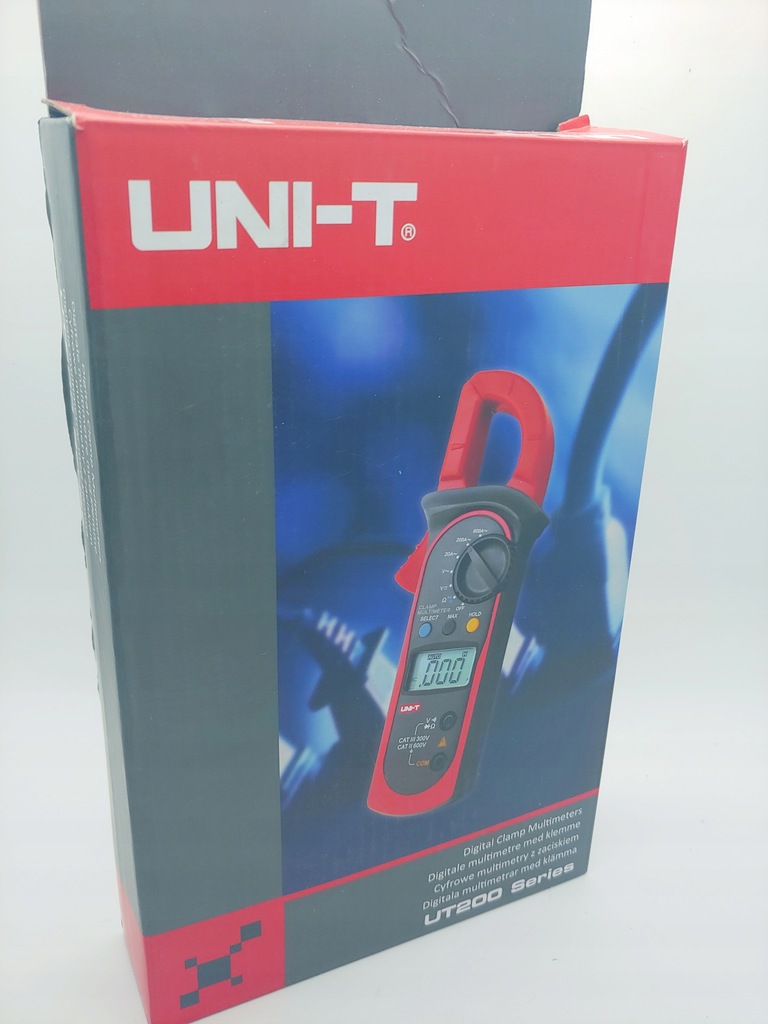 UNI-T UT200 Miernik multimetr cęgowy LCD cęgi28mm - 9977704967 ...